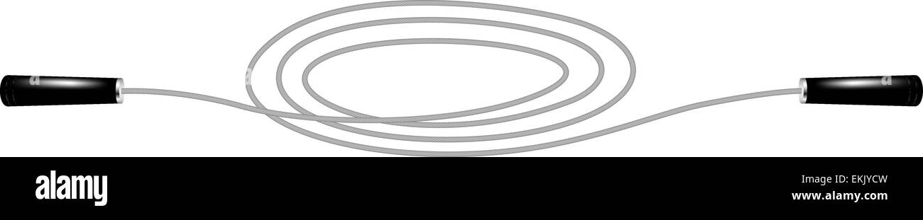 Jump rope cutout Stock Vector Images - Alamy