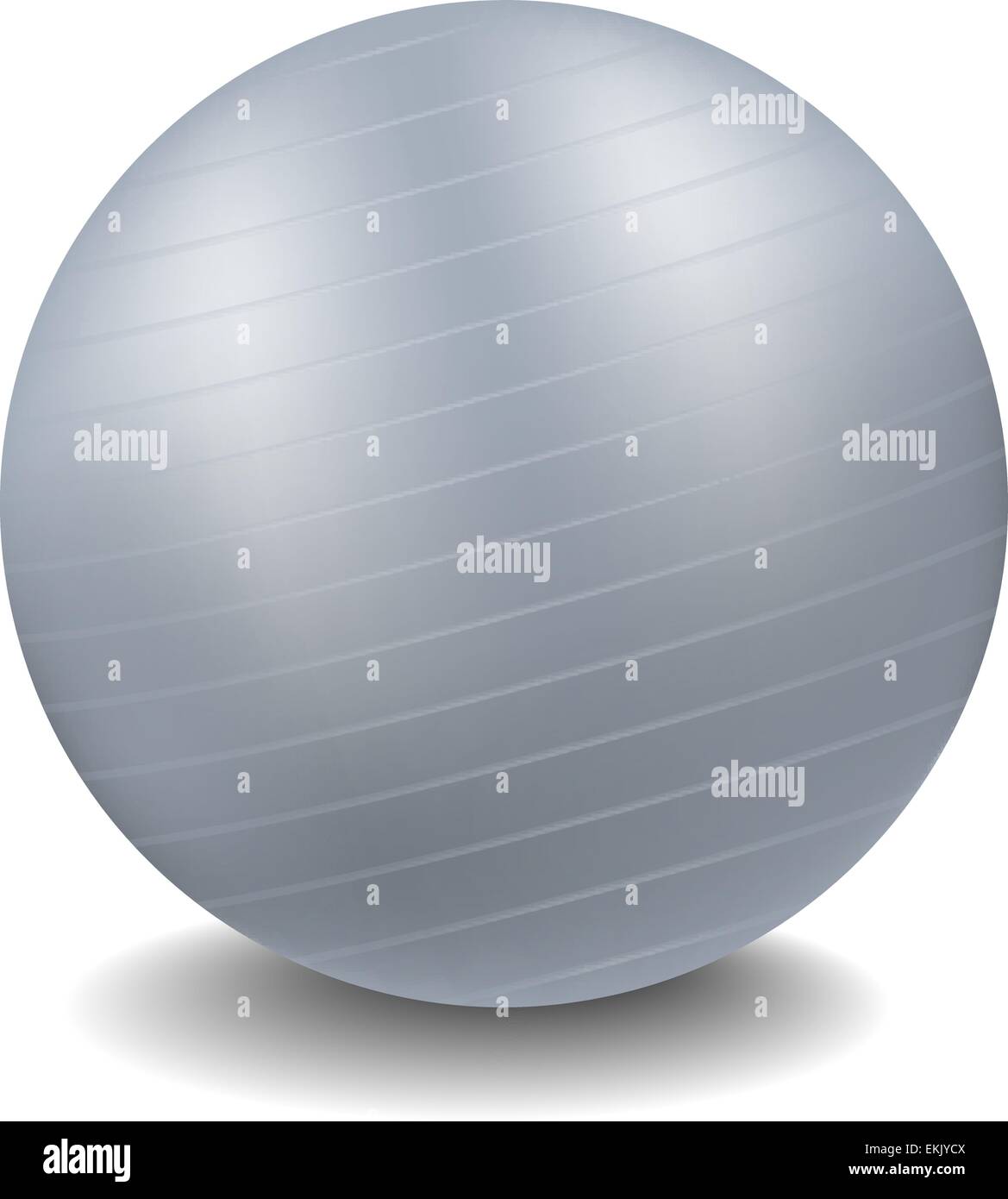 Gym ball in gray design Stock Vector Image & Art - Alamy