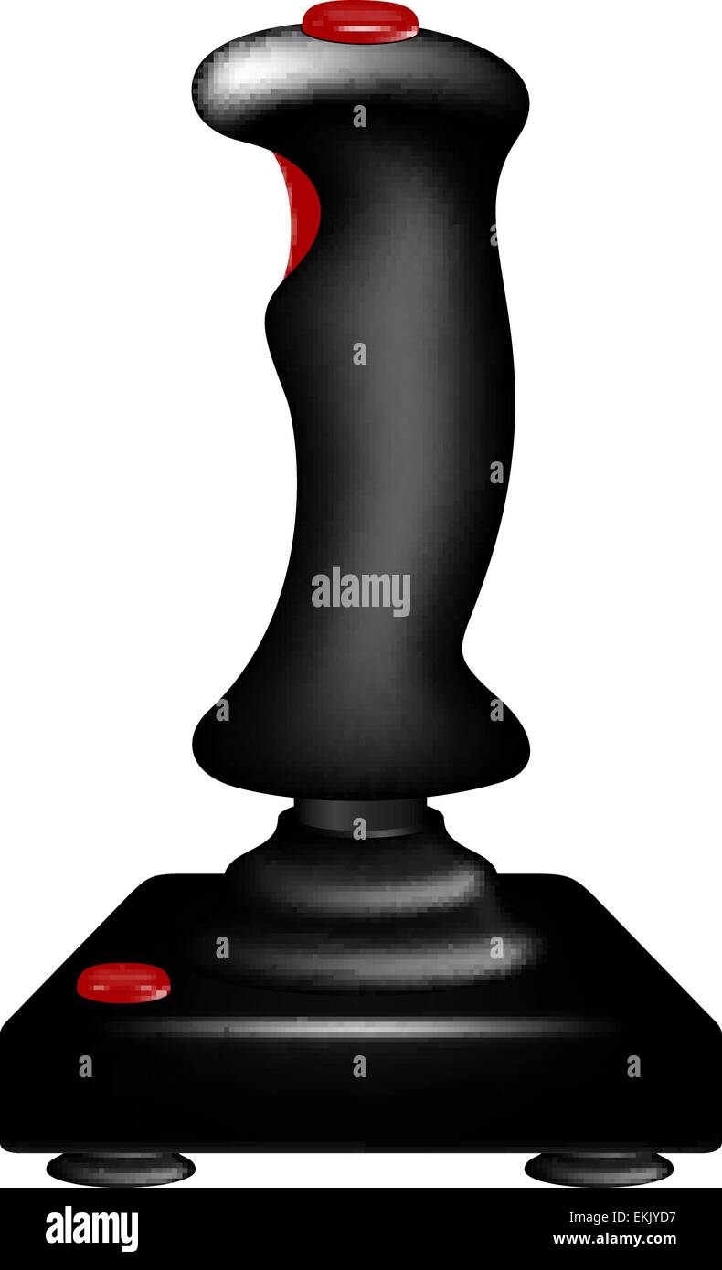 Joystick in retro design Stock Vector Image & Art - Alamy