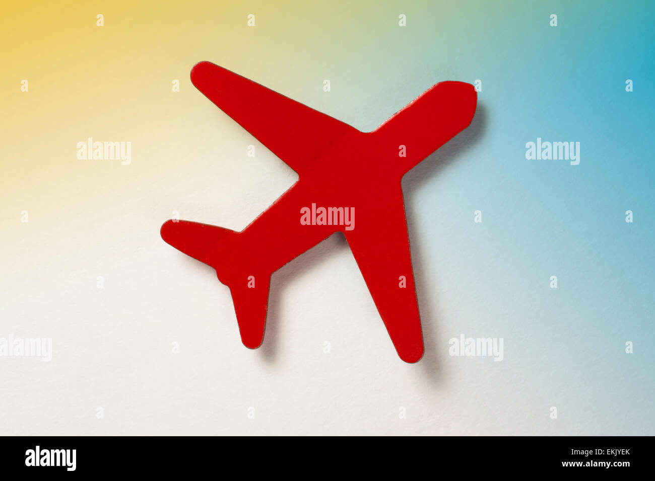 Red aeroplane fly flight airplane hi-res stock photography and images ...