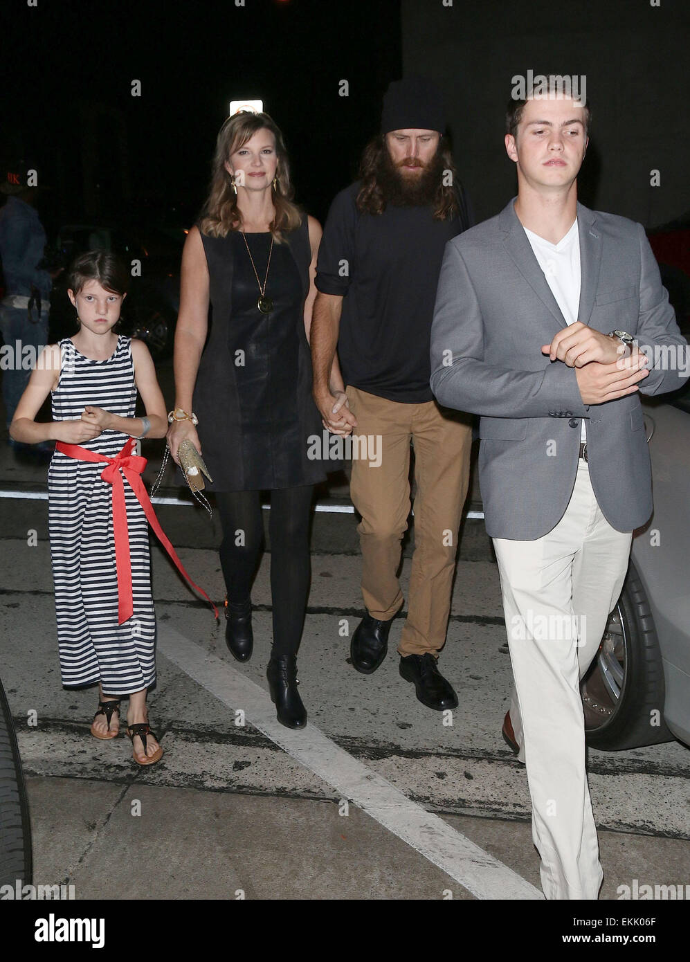 Stars of 'Duck Dynasty', the Robertson Family, arrive at Craig's ...