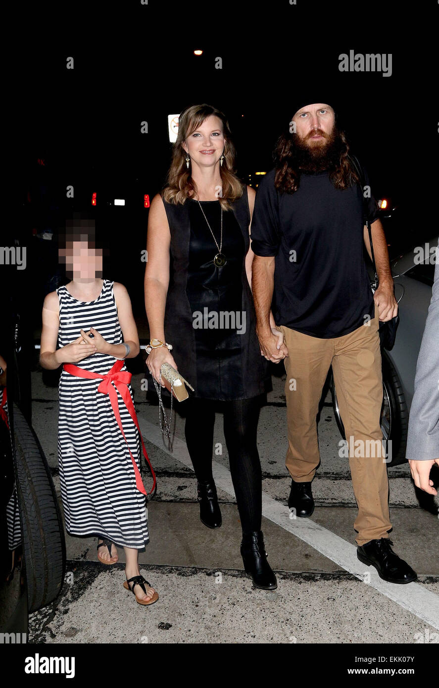 Stars of 'Duck Dynasty', the Robertson Family, arrive at Craig's ...