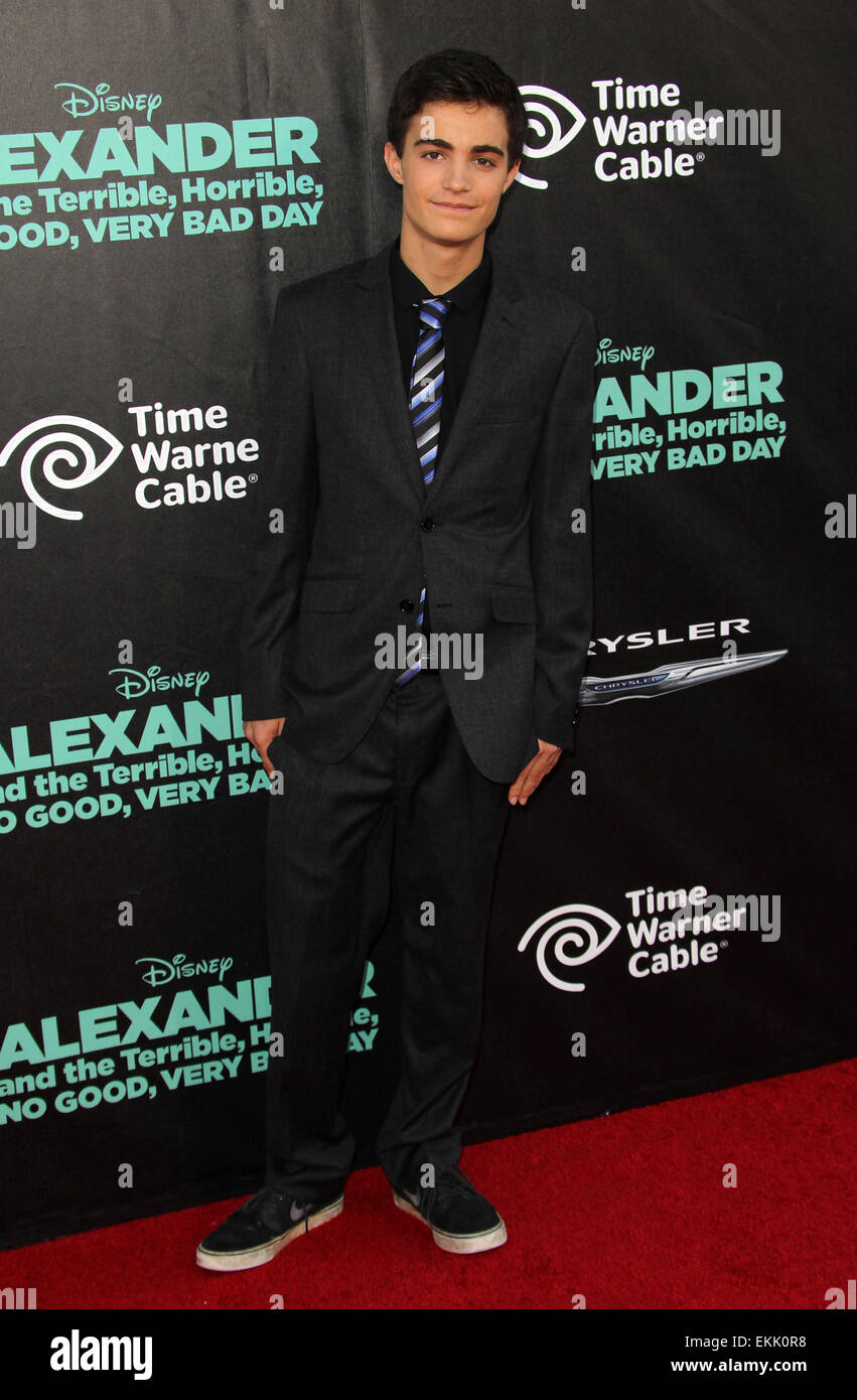 Premiere of Disney's 'Alexander and the Terrible, Horrible, No Good ...
