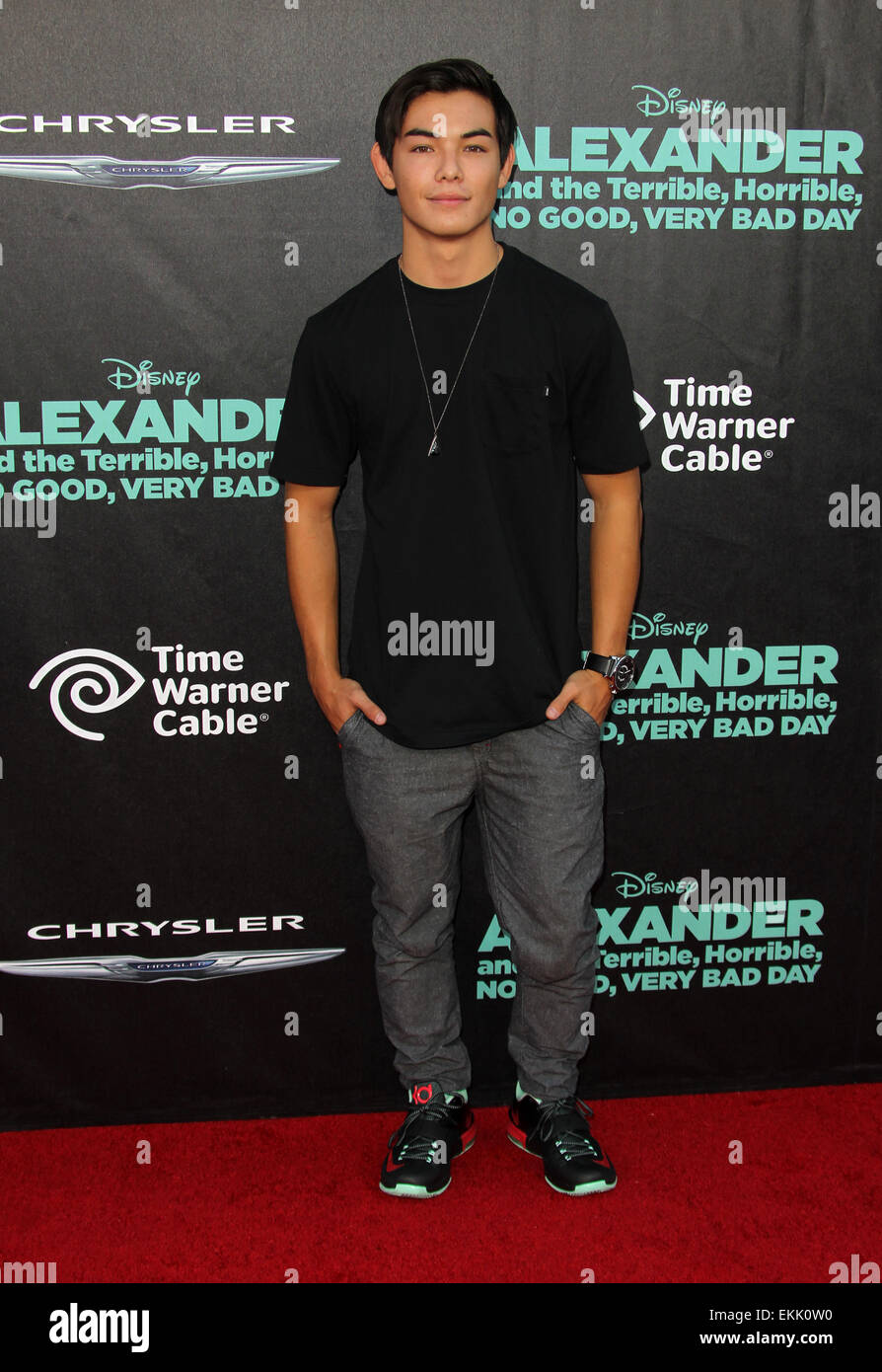 Premiere of Disney's 'Alexander and the Terrible, Horrible, No Good ...