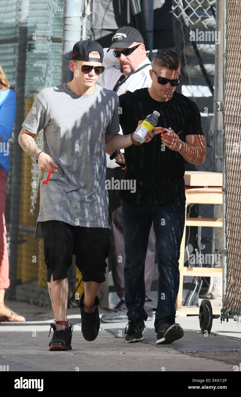 Members of British pop band Rixton at the El Capitan Theatre in ...