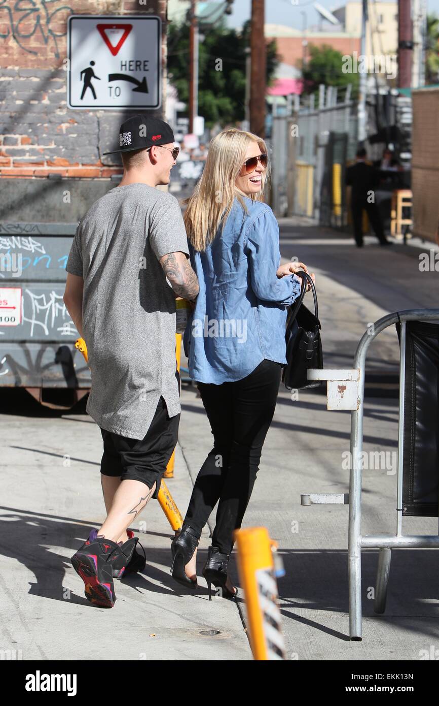Members of British pop band Rixton at the El Capitan Theatre in ...