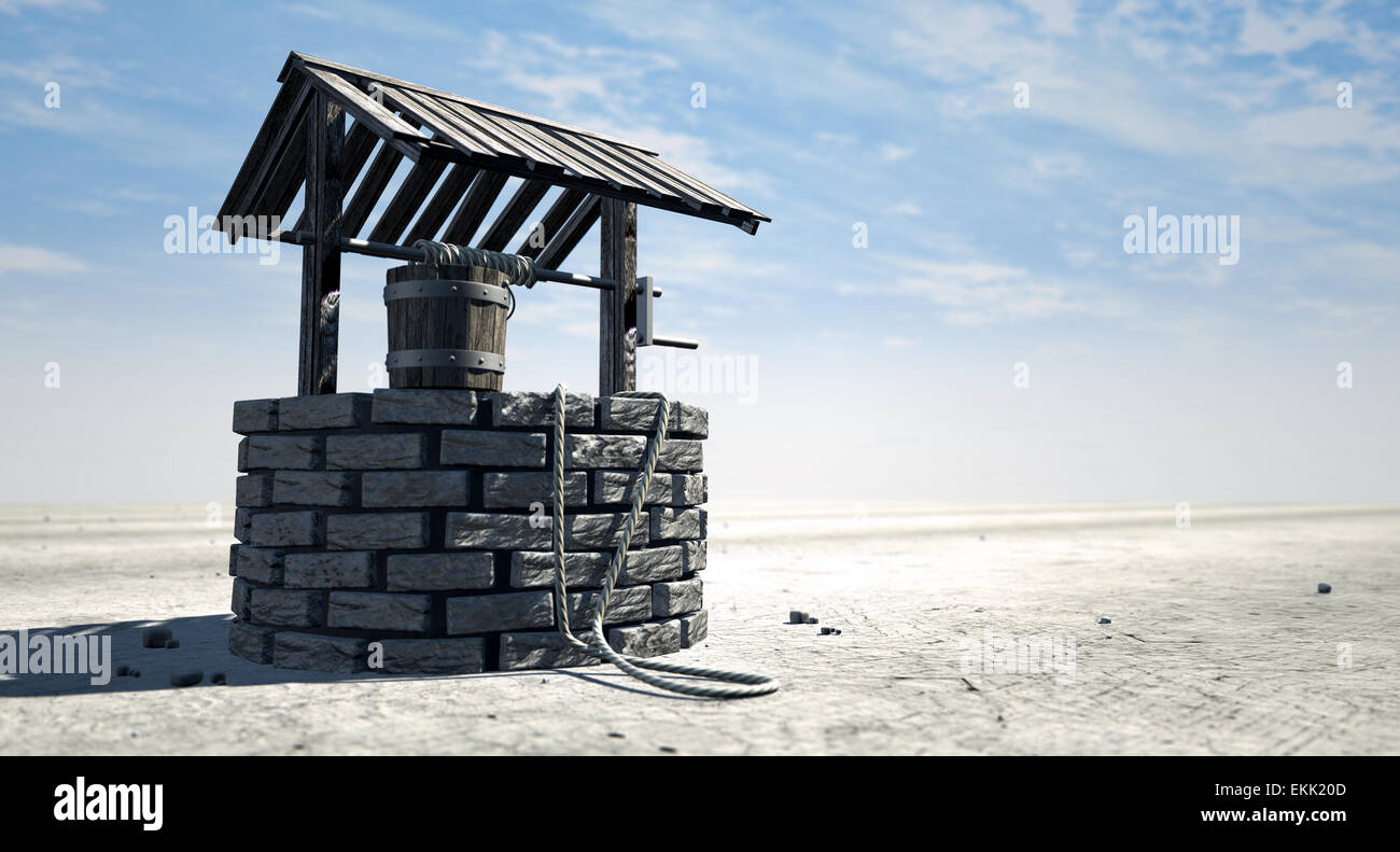 Brick Wishing Well Stock Photos & Brick Wishing Well Stock Images - Alamy