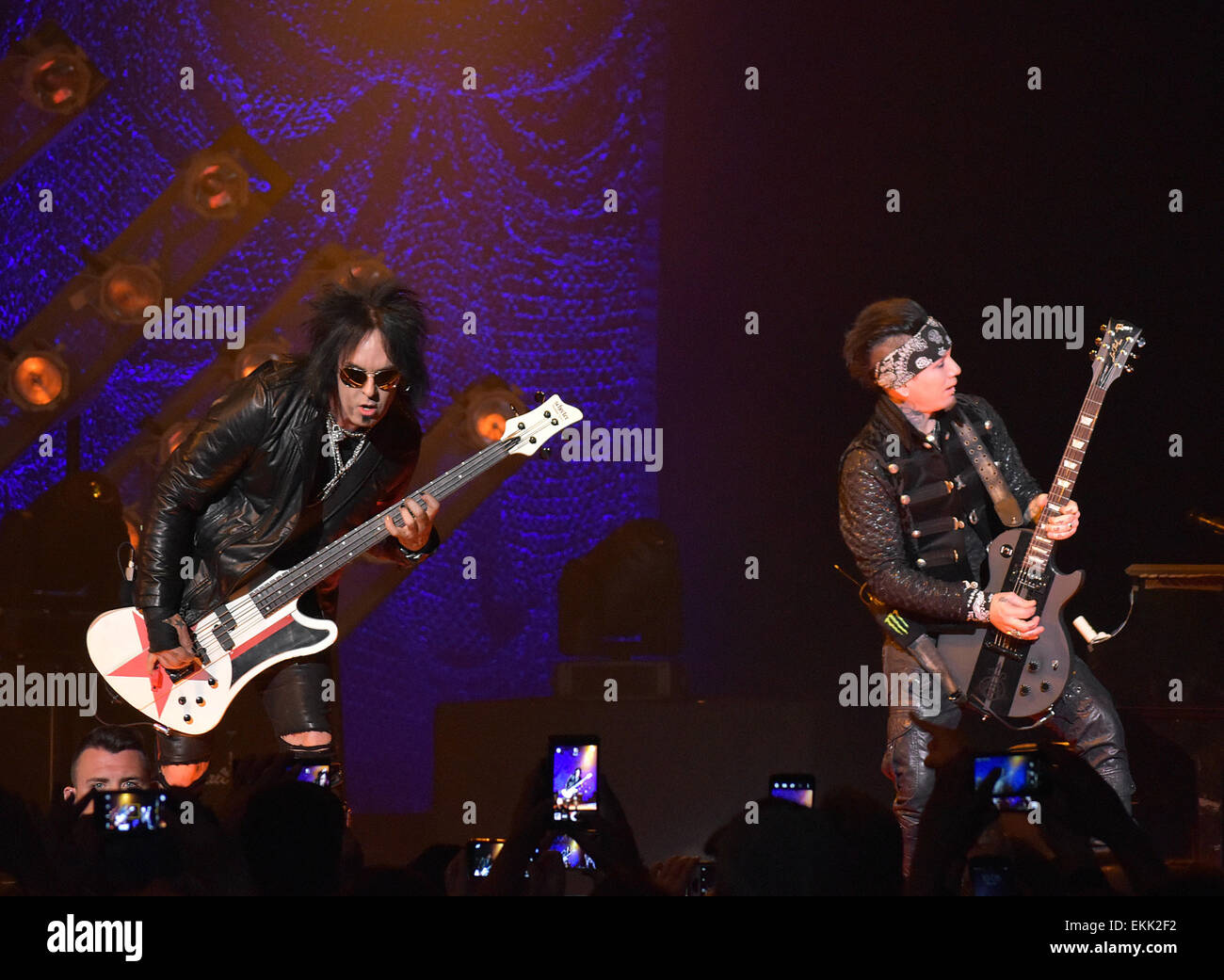 Dj ashba nikki sixx james michael of sixx hi-res stock photography and ...