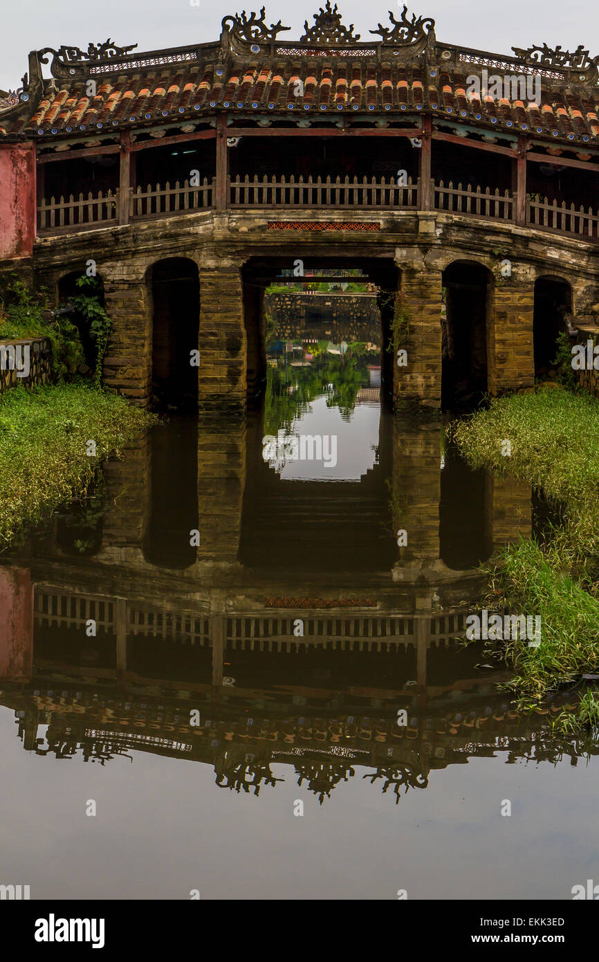 Japanese Covered Bridge Stock Photo - Alamy
