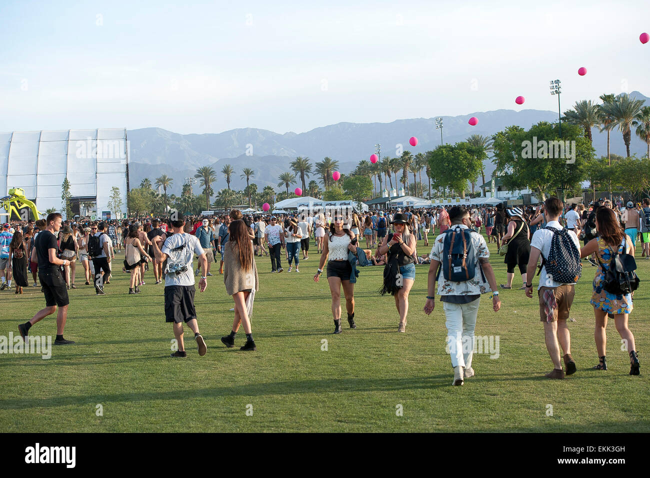 Indio, California, USA. 10th April, 2015. General Atmosphere as part of ...