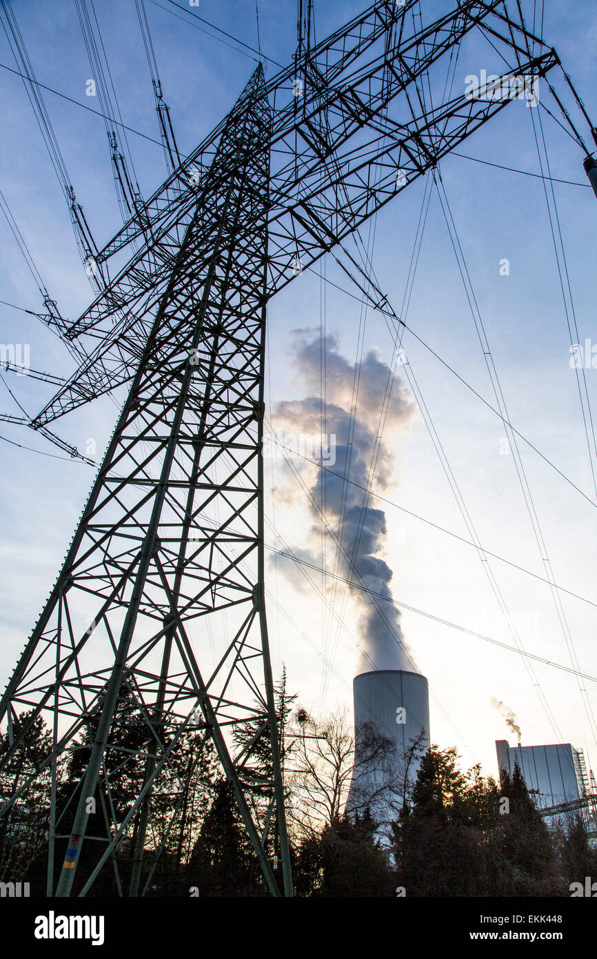 In cooling tower power station hi-res stock photography and images - Alamy