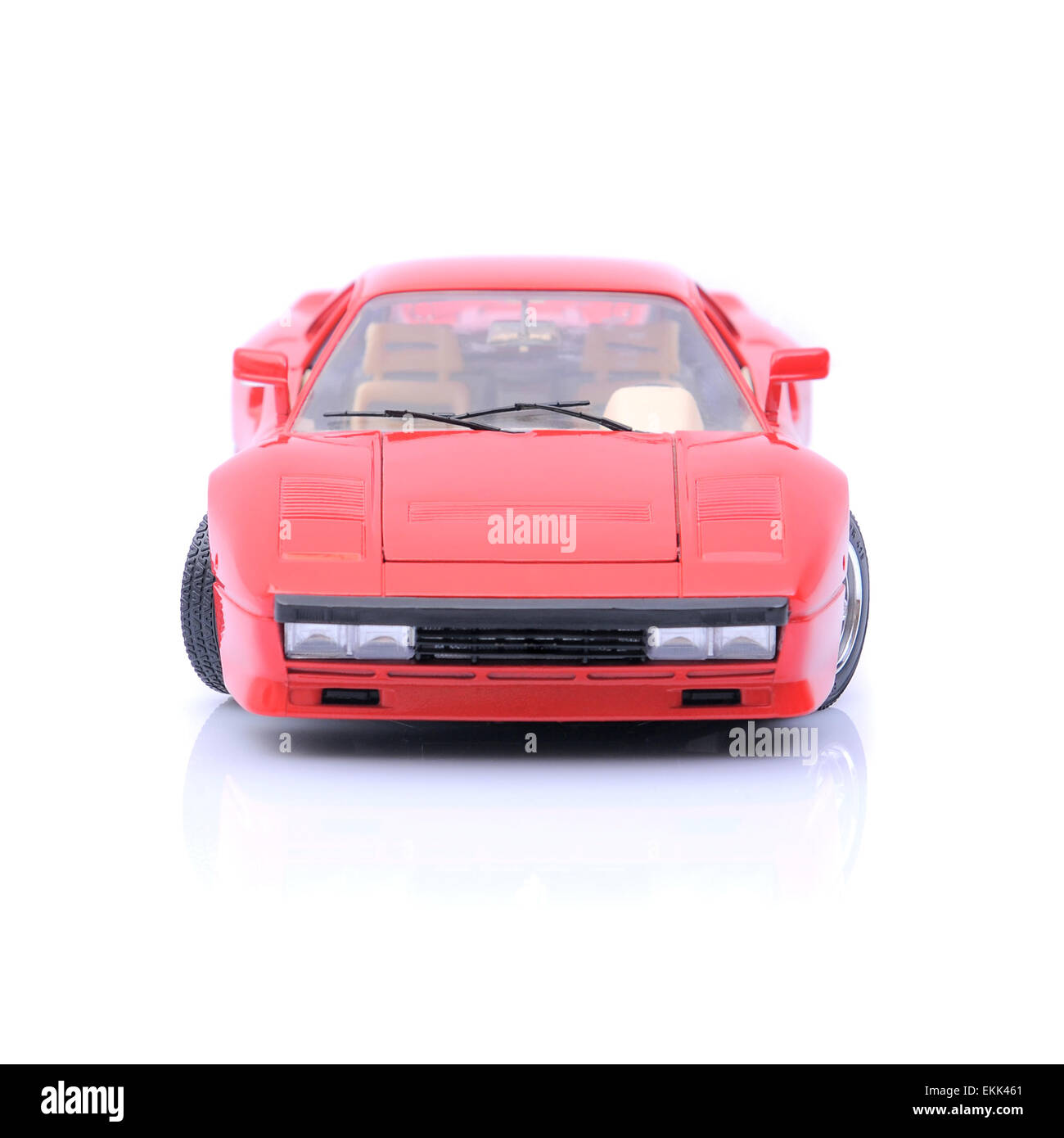 Toy car isolated on white Stock Photo - Alamy