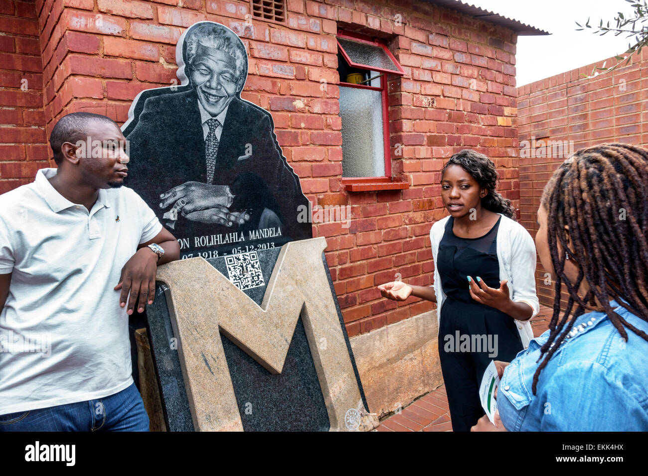 Johannesburg South Africa African Soweto Vilakazi Street Precinct Stock ...