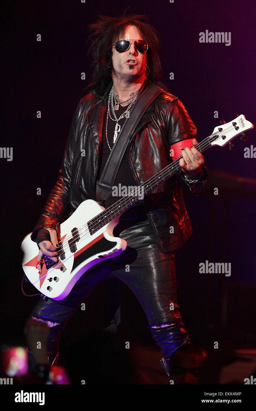 Las Vegas, Nevada, USA. 11th Apr, 2015. Nikki Sixx from the band Sixx ...