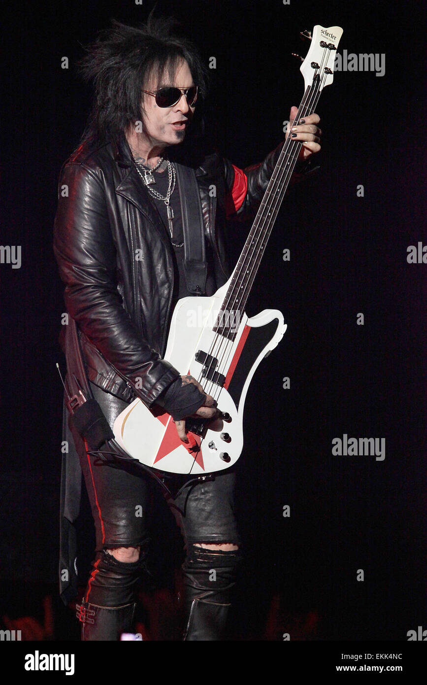 Las Vegas, Nevada, USA. 11th Apr, 2015. Nikki Sixx from the band Sixx ...