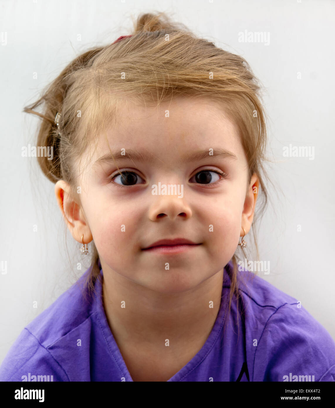 little girl close up Stock Photo - Alamy