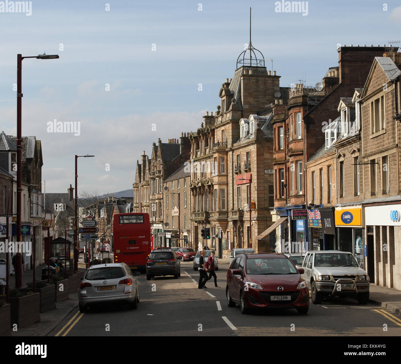 Crieff scotland street hi-res stock photography and images - Alamy