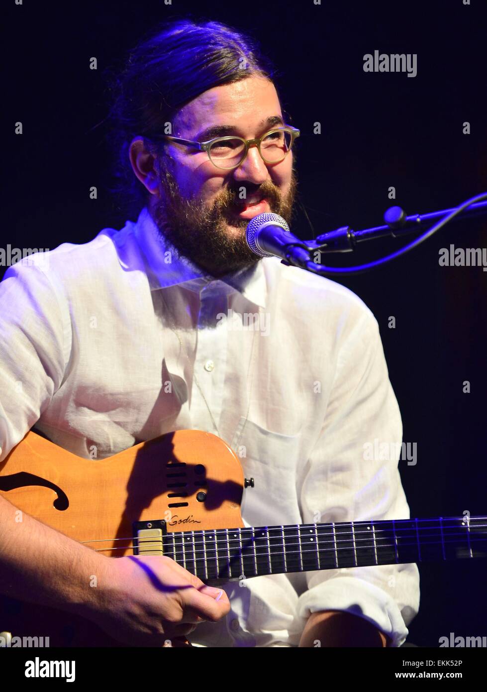 Matthew E. White performs as a opening act for St. Vincent at The ...