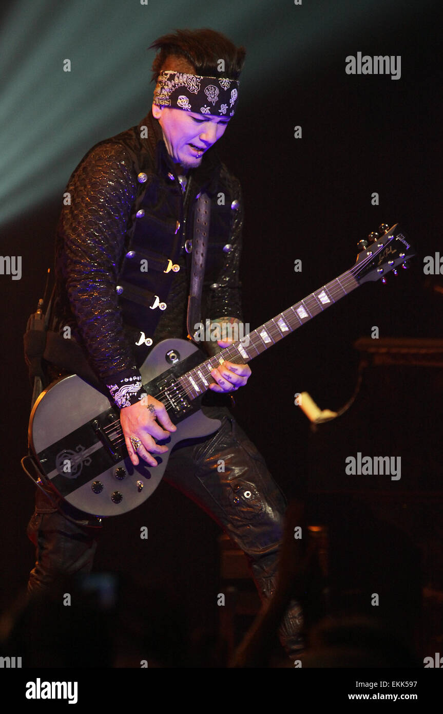 Las Vegas, Nevada, USA. 11th Apr, 2015. Nikki Sixx, and DJ Ashba from ...