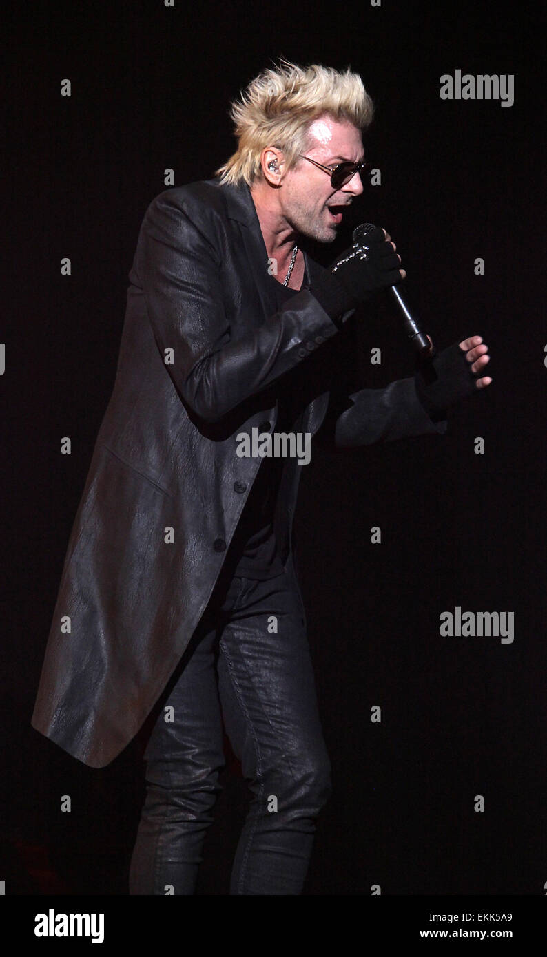 Las Vegas, Nevada, USA. 11th Apr, 2015. Vocalist James Michael from the ...