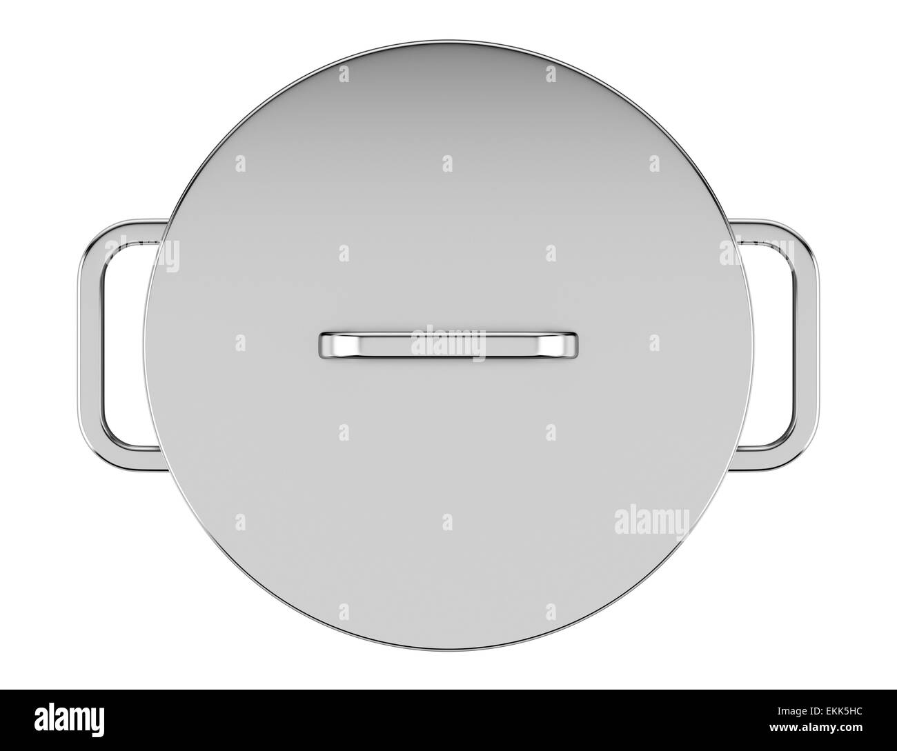 top view of cooking pan isolated on white background Stock Photo - Alamy