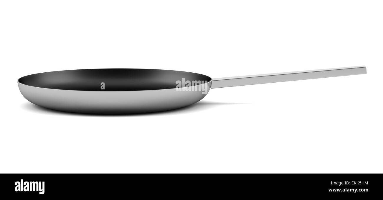 cooking pan isolated on white background Stock Photo - Alamy