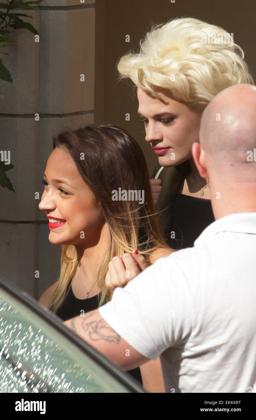 x factor contestants leave house Featuring: Chloe Jasmine,Lauren Platt ...