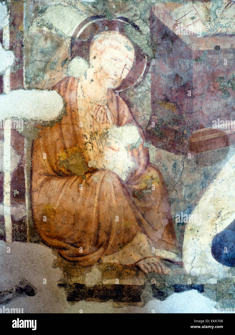 Tempera and oil on plaster hi-res stock photography and images - Alamy