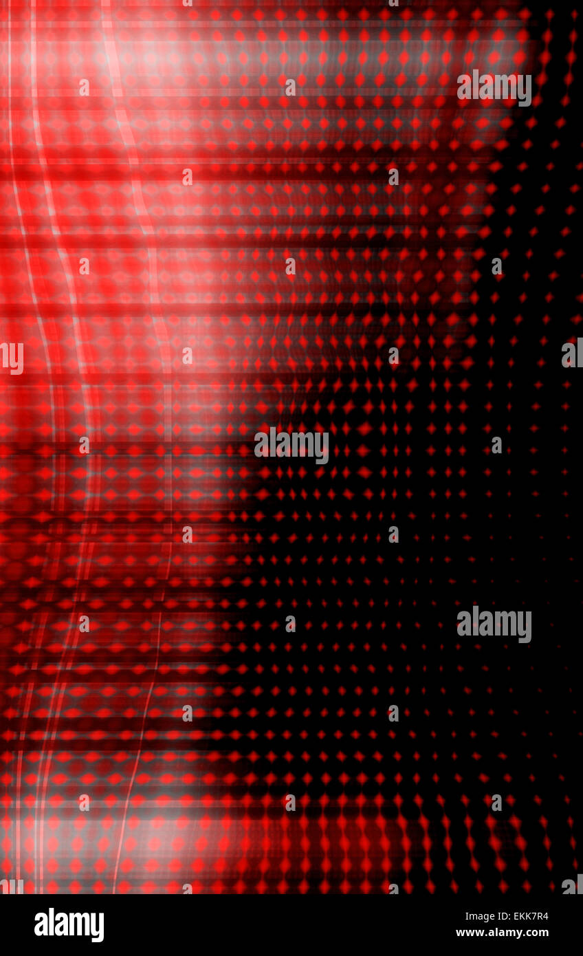 abstract red futuristic stripe background design with lights Stock ...