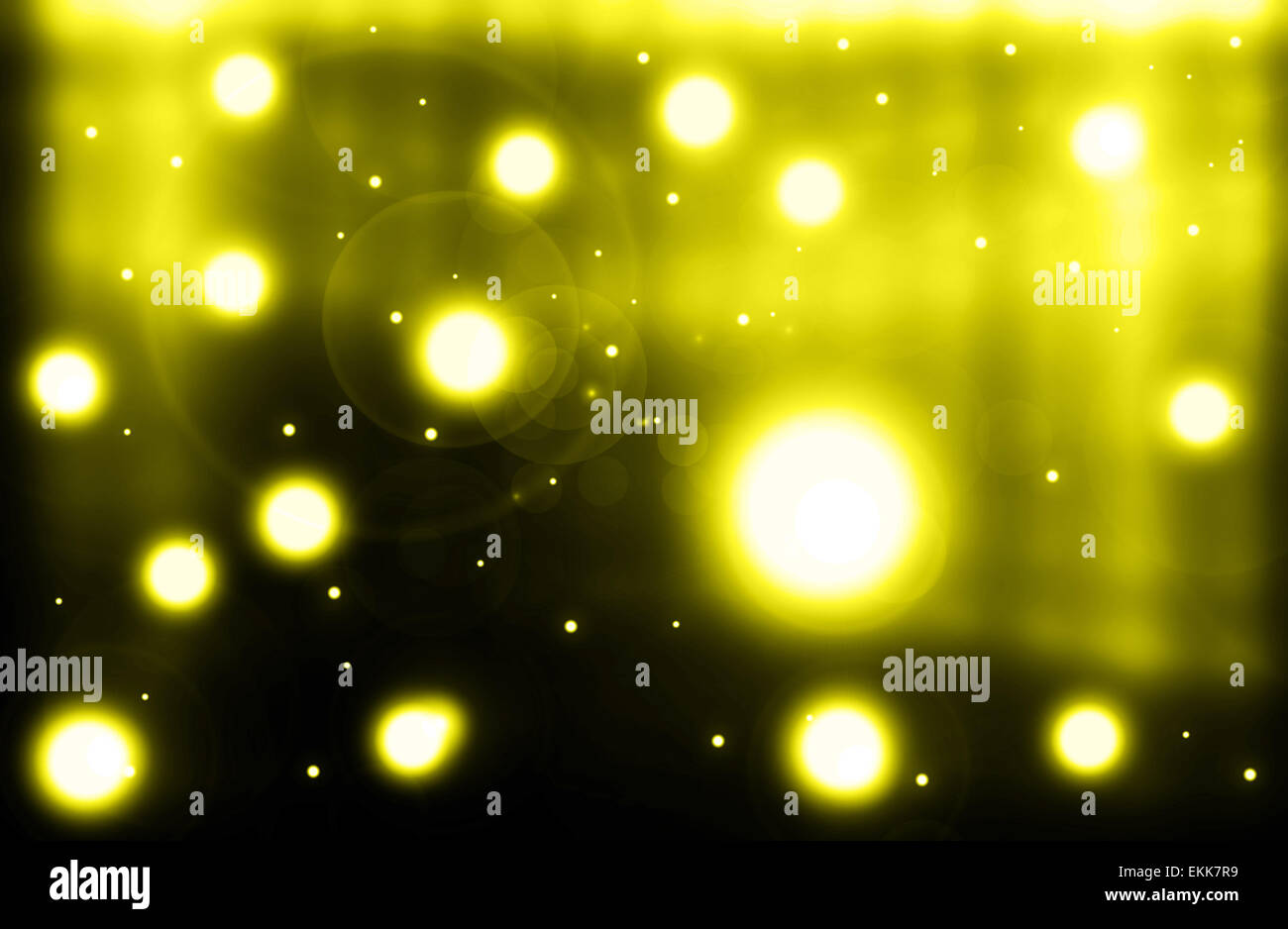 abstract yellow futuristic stripe background design with lights Stock ...