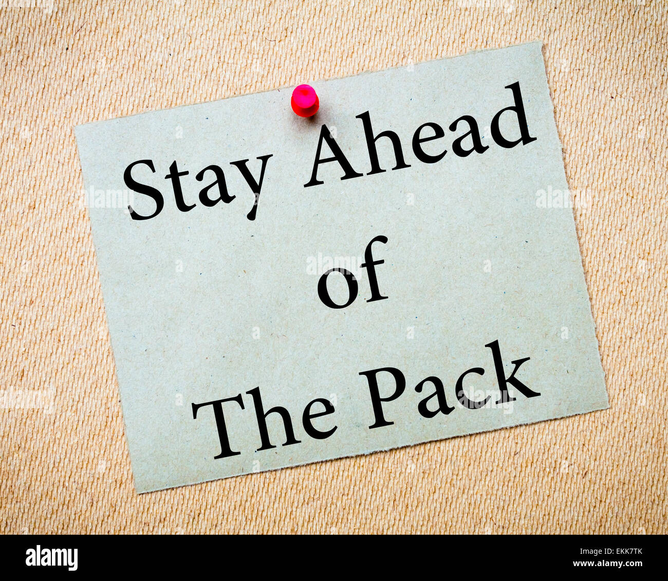Ahead of the pack hi-res stock photography and images - Alamy