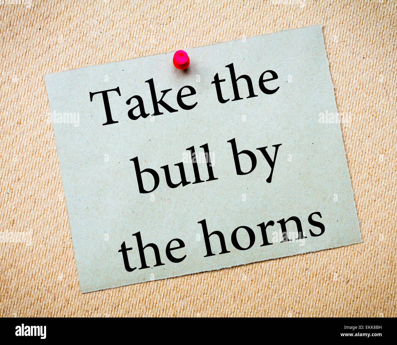 Take the bull by the horns hi-res stock photography and images - Alamy