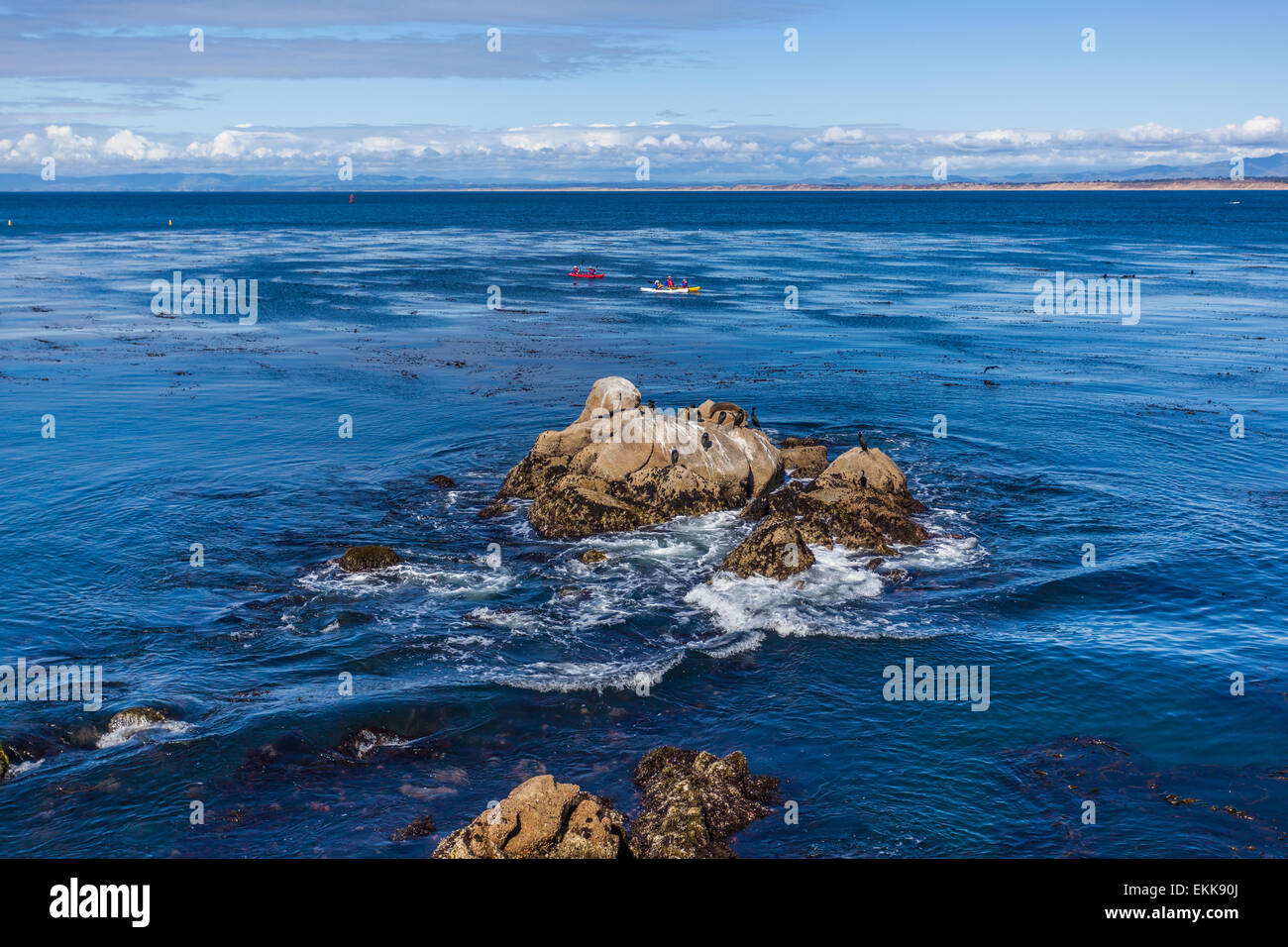 Monterey Bay coastline, Monterey, California, USA Stock Photo - Alamy