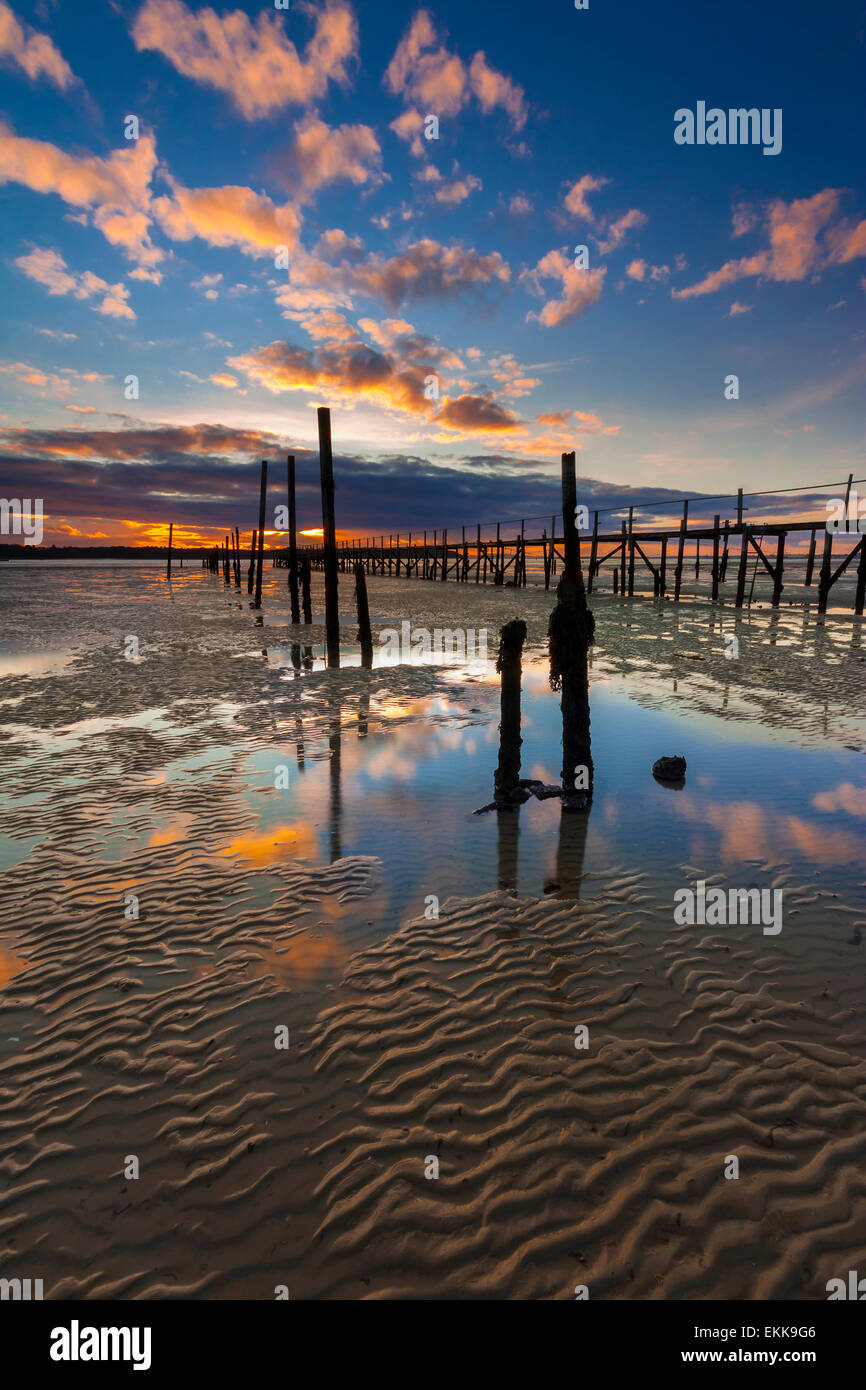 The setting sun illuminates the scene in one of the most beautiful ...