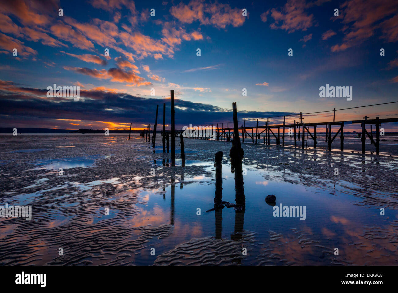 The setting sun illuminates the scene in one of the most beautiful ...