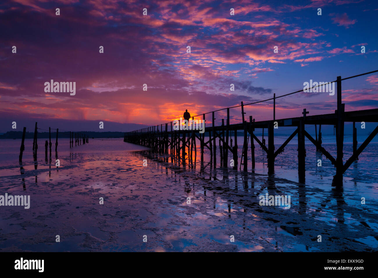 The setting sun illuminates the scene in one of the most beautiful ...