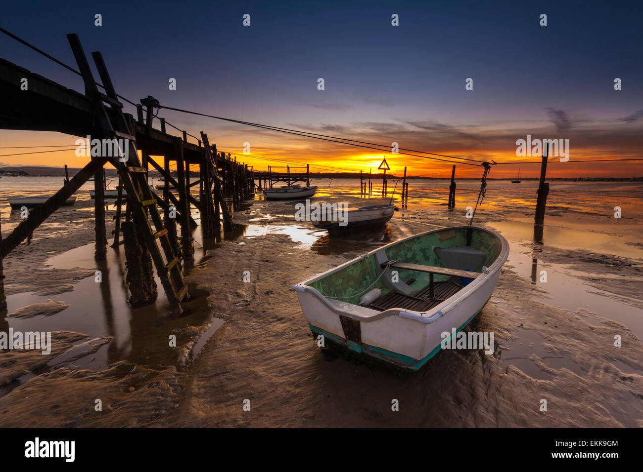 The setting sun illuminates the scene in one of the most beautiful ...