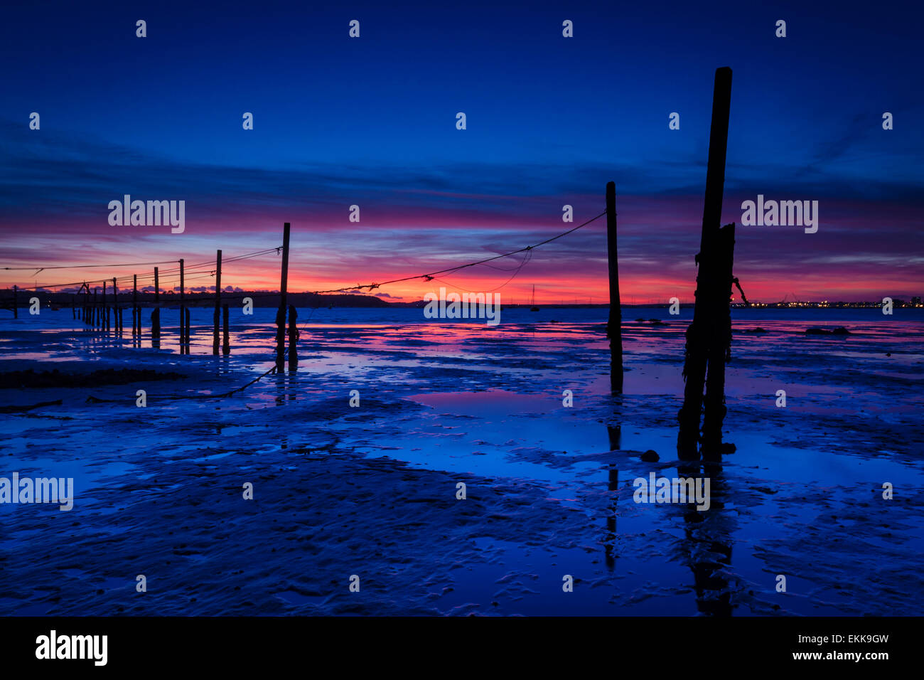 The setting sun illuminates the scene in one of the most beautiful ...