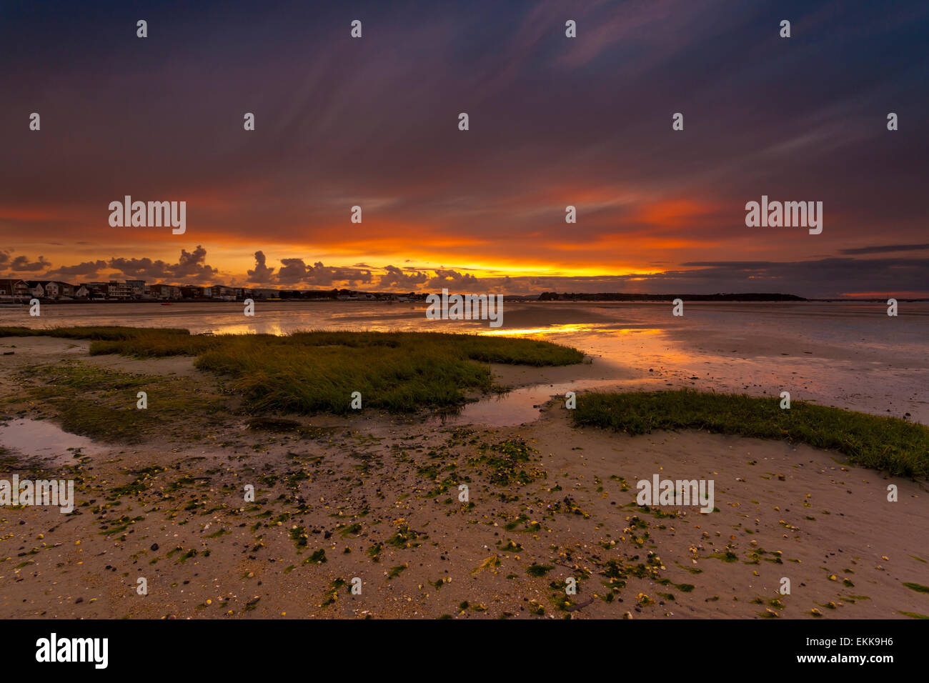 The setting sun illuminates the scene in one of the most beautiful ...