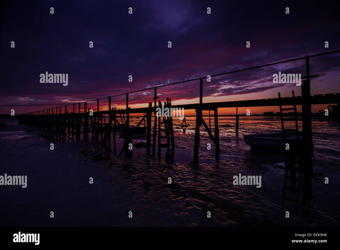 The setting sun illuminates the scene in one of the most beautiful ...