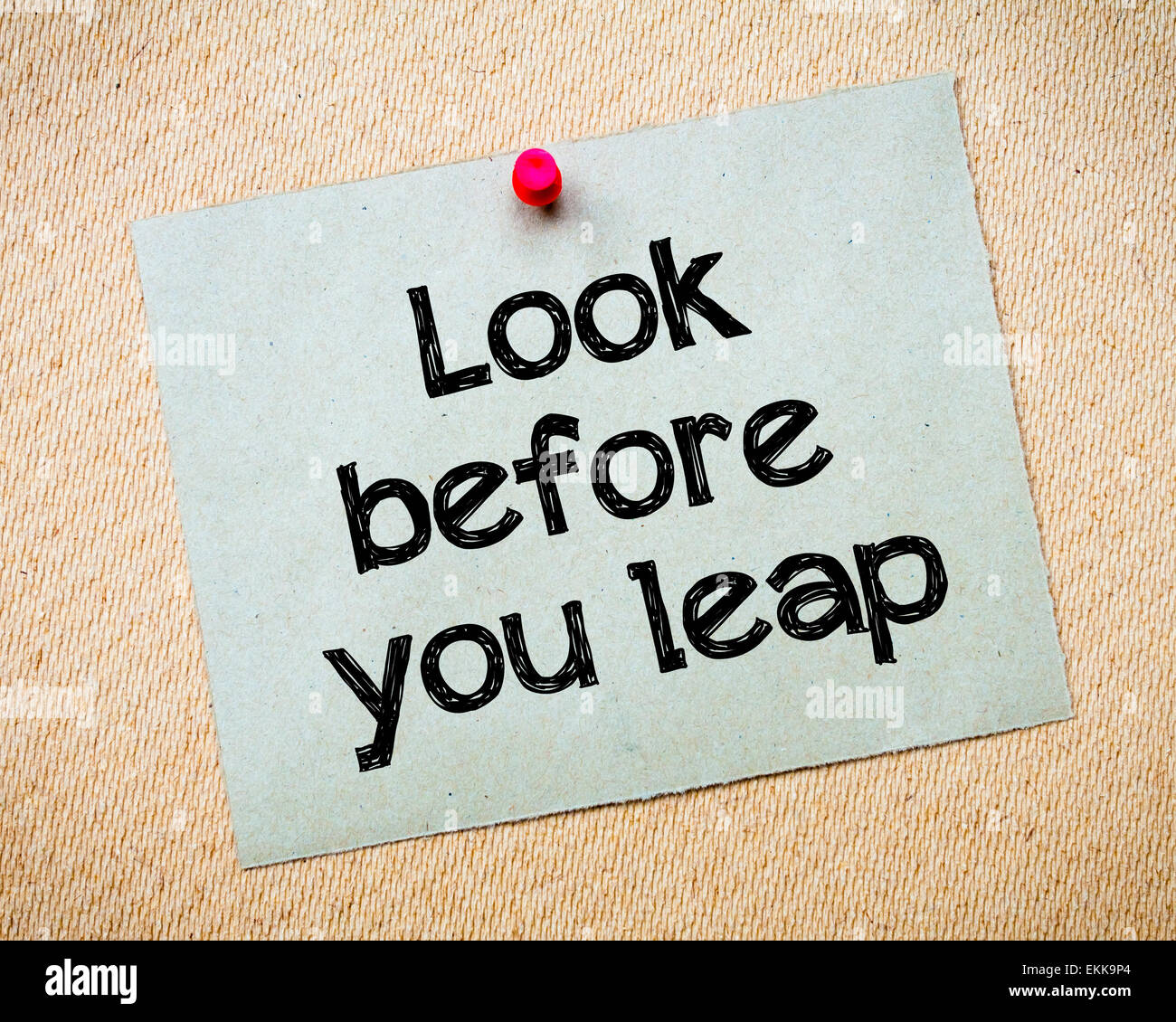 Look Before You Leap High Resolution Stock Photography and Images - Alamy