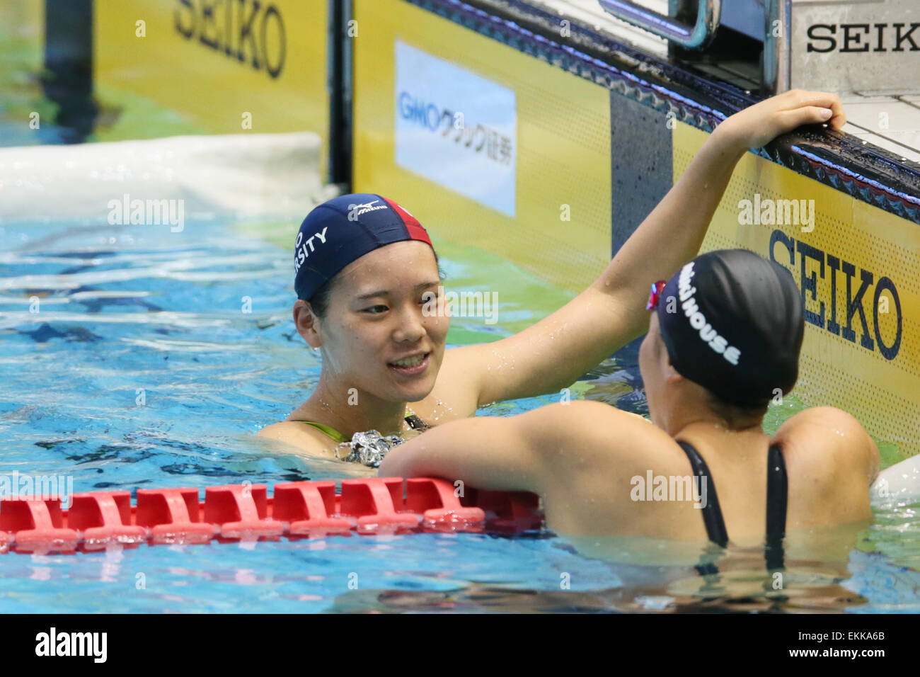 Tokyo, Japan. 10th Apr, 2015. Miki Uchida Swimming : Japan swimming ...
