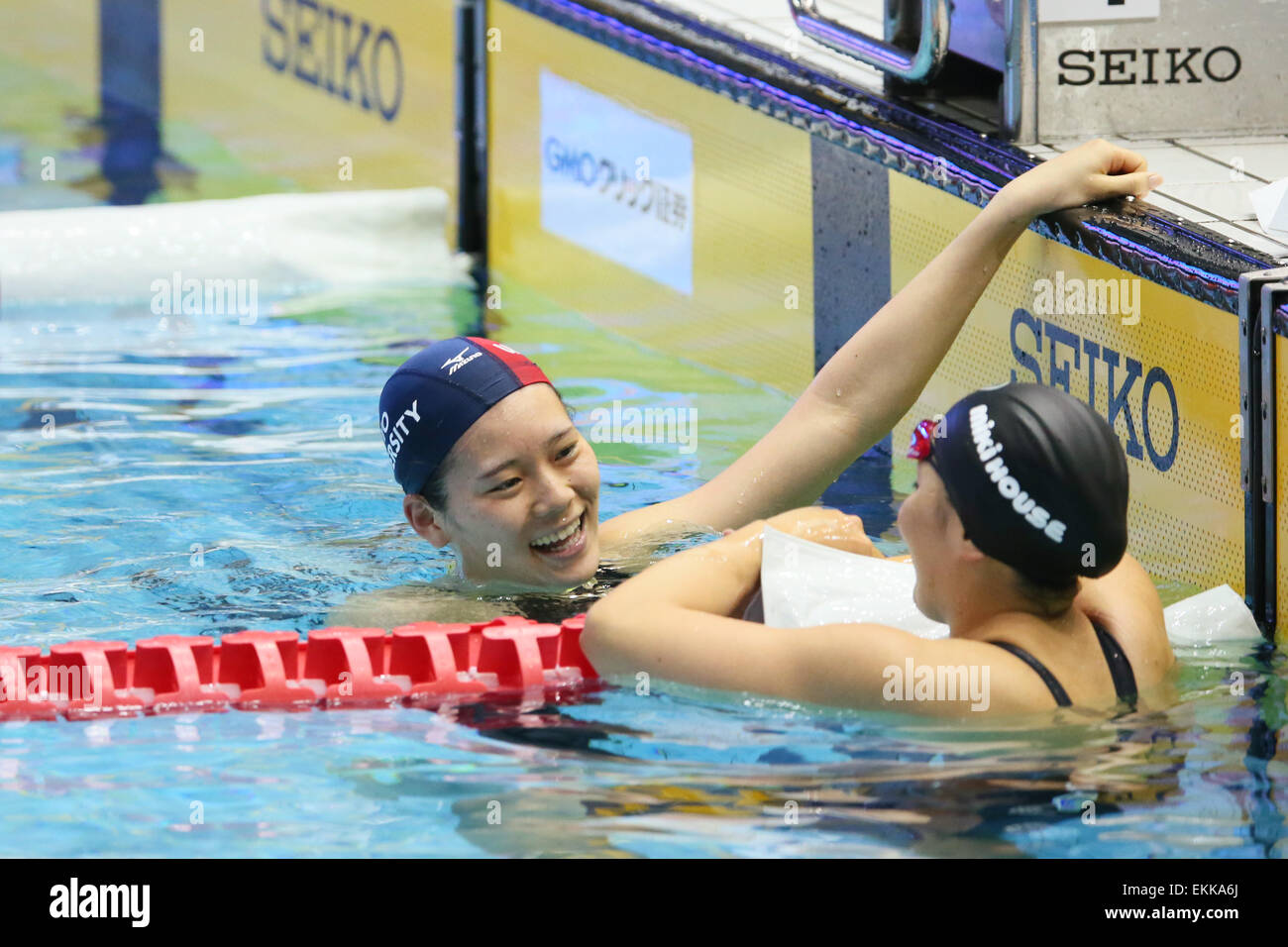 Tokyo, Japan. 10th Apr, 2015. Miki Uchida Swimming : Japan swimming ...
