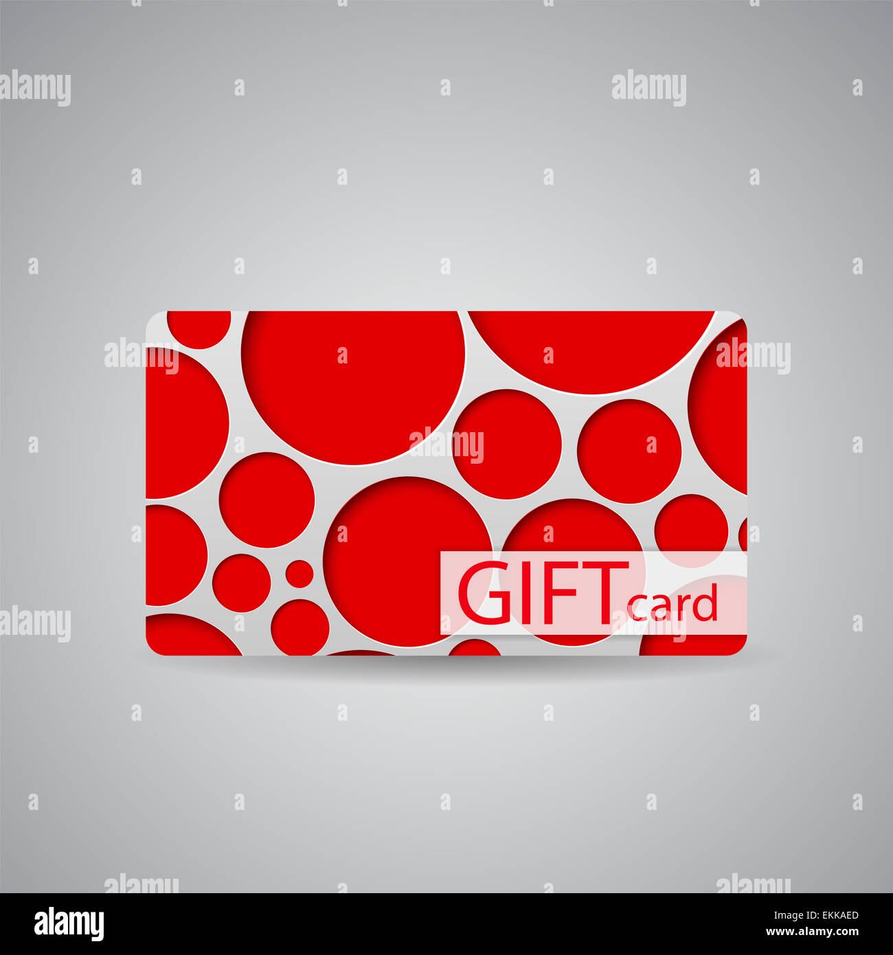 Abstract Beautiful Gift Card Design, Vector Illustration Stock Photo ...
