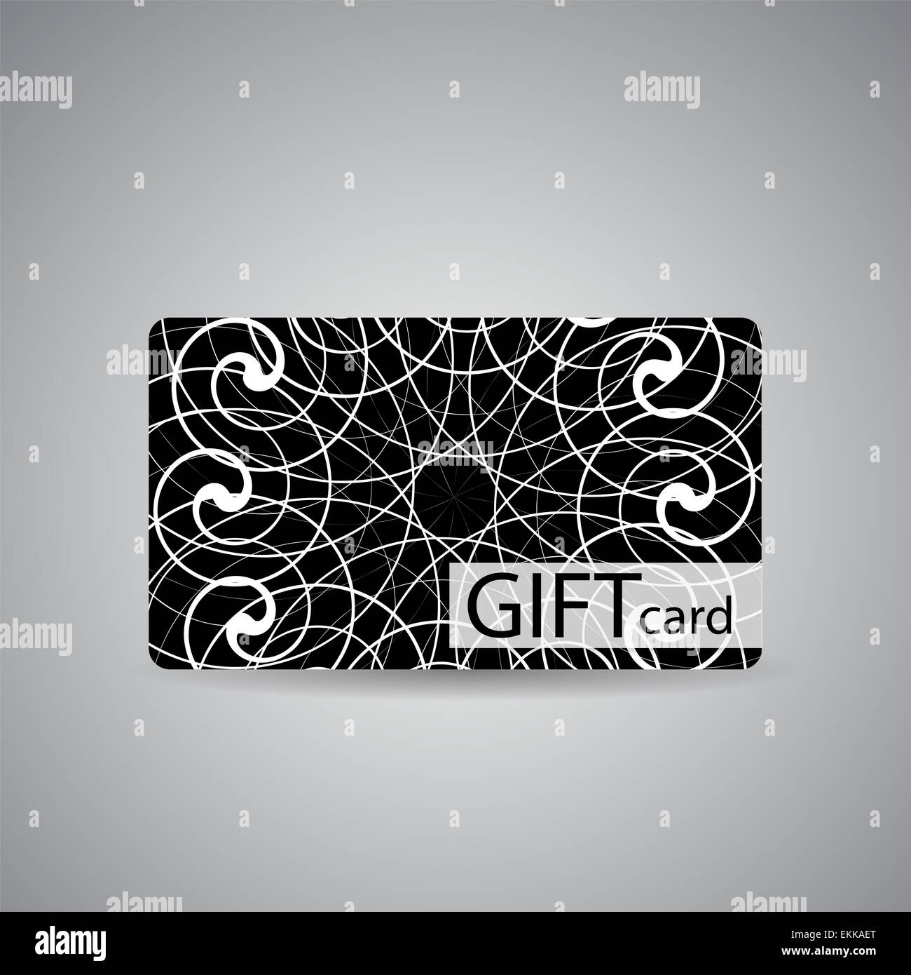 Abstract Beautiful Gift Card Design, Vector Illustration Stock Photo - Alamy