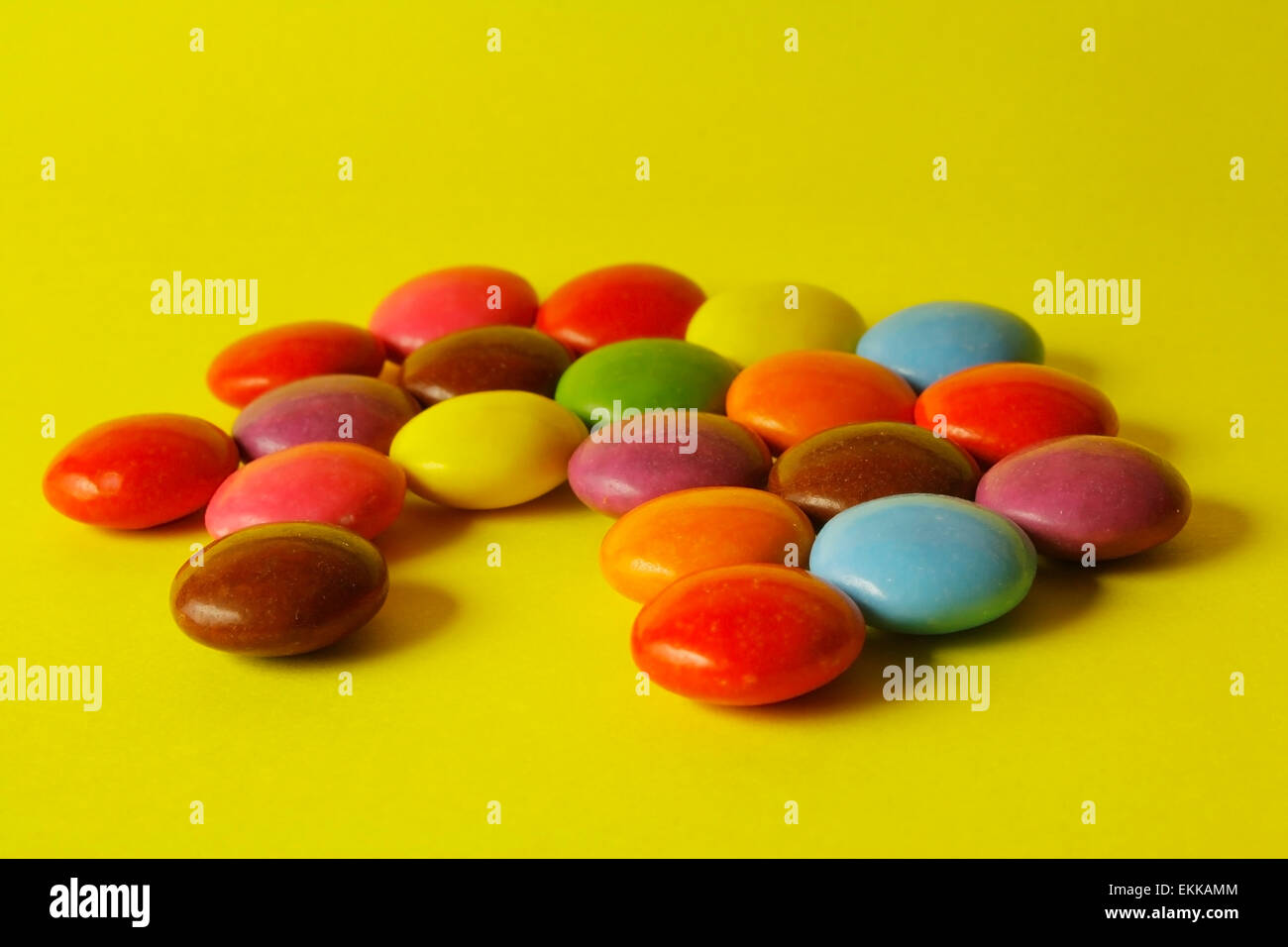 Multi-colored beans ready for consumption Stock Photo - Alamy