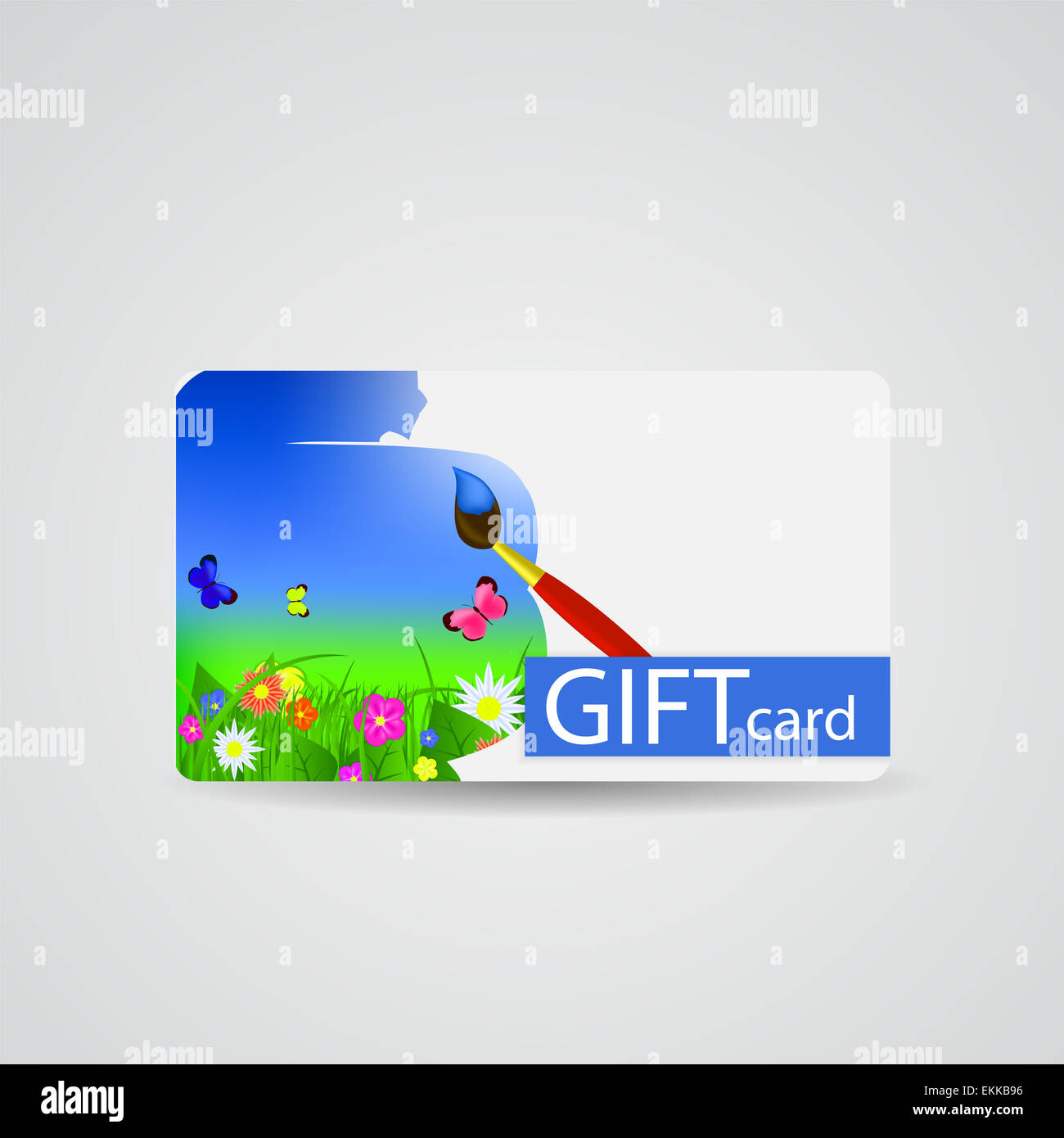 Abstract Beautiful Gift Card Design, Vector Illustration Stock Photo ...