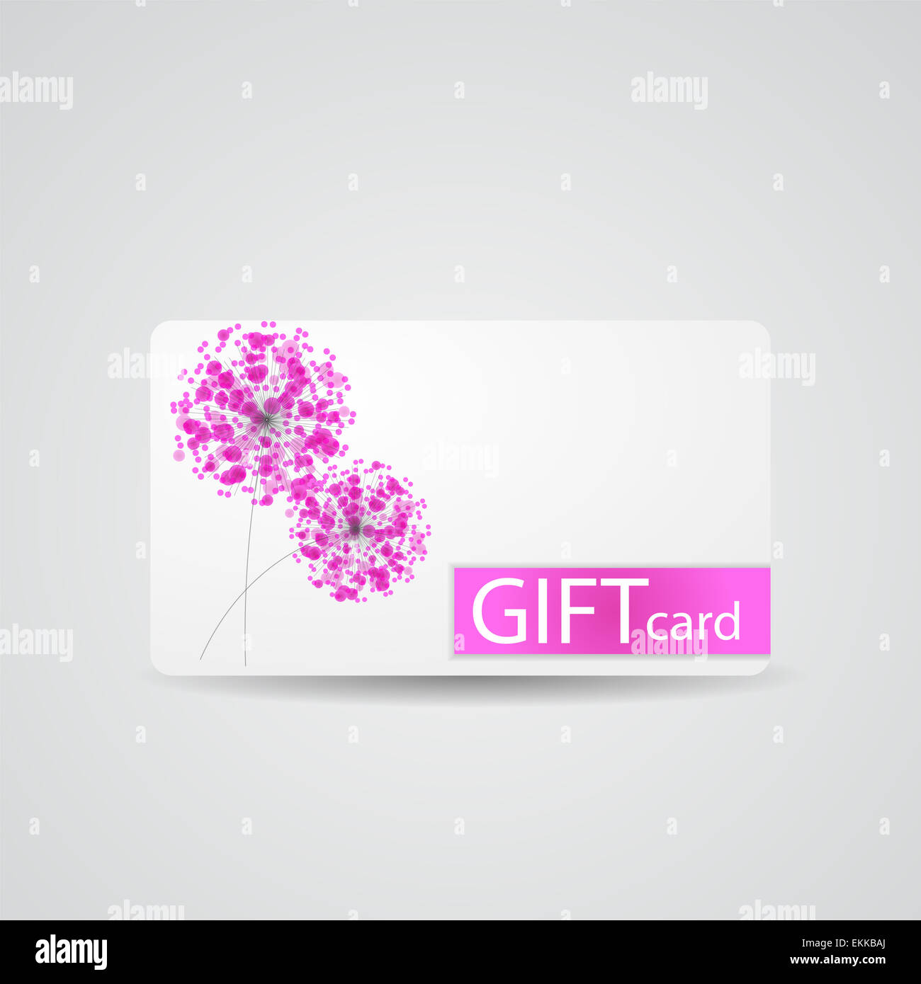 Abstract Beautiful Gift Card Design, Vector Illustration Stock Photo ...