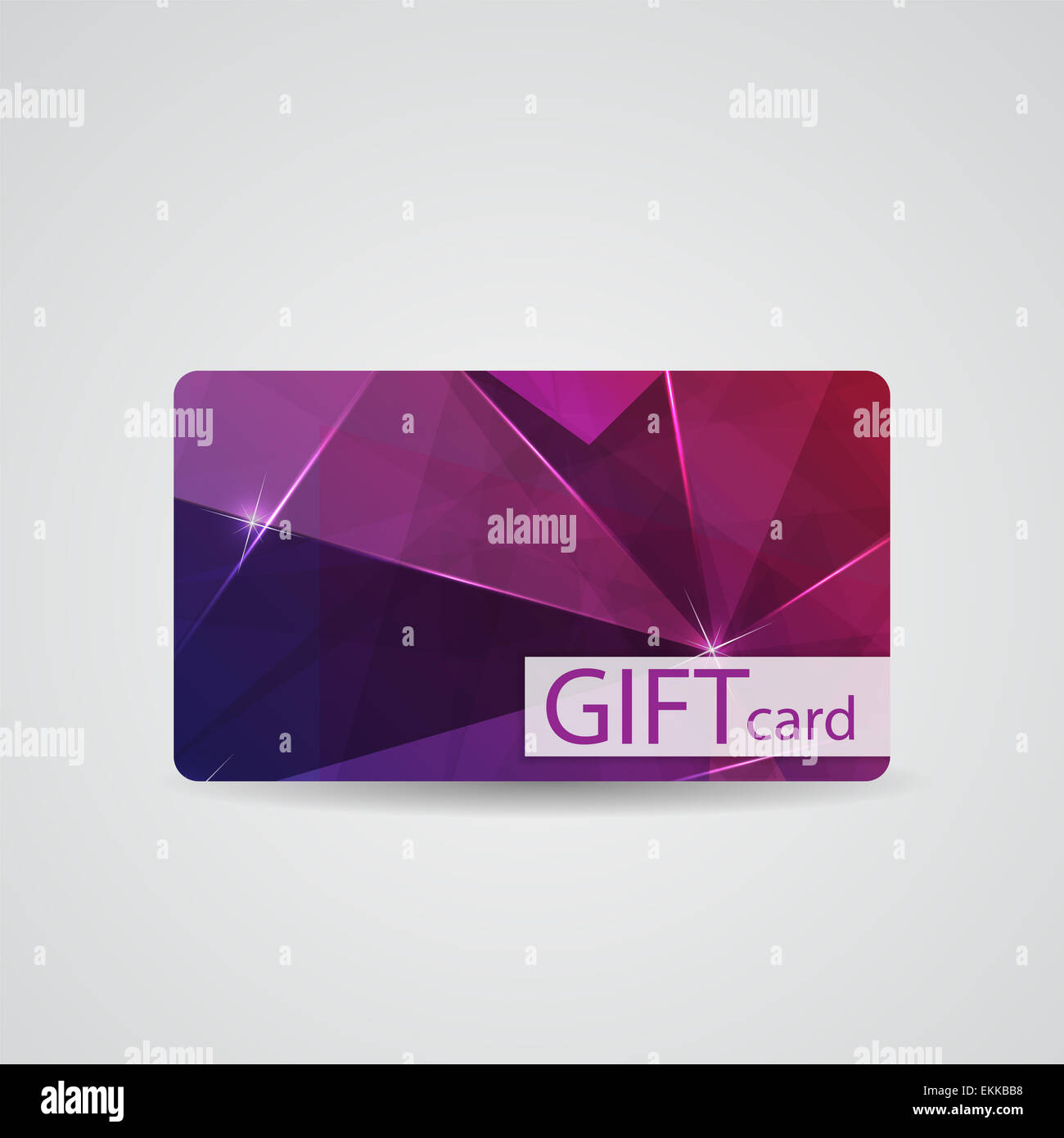 Abstract Beautiful Gift Card Design, Vector Illustration Stock Photo ...