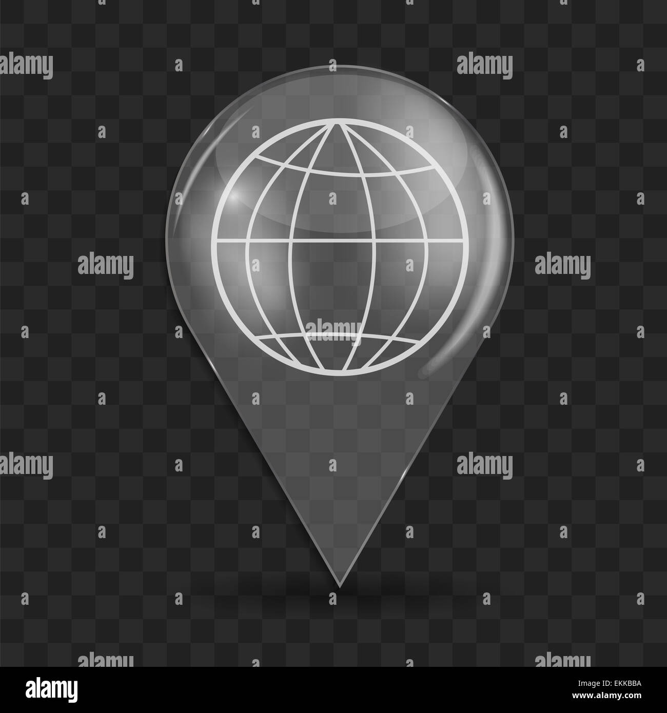 Browser Glossy Icon Vector Illustration Stock Photo - Alamy